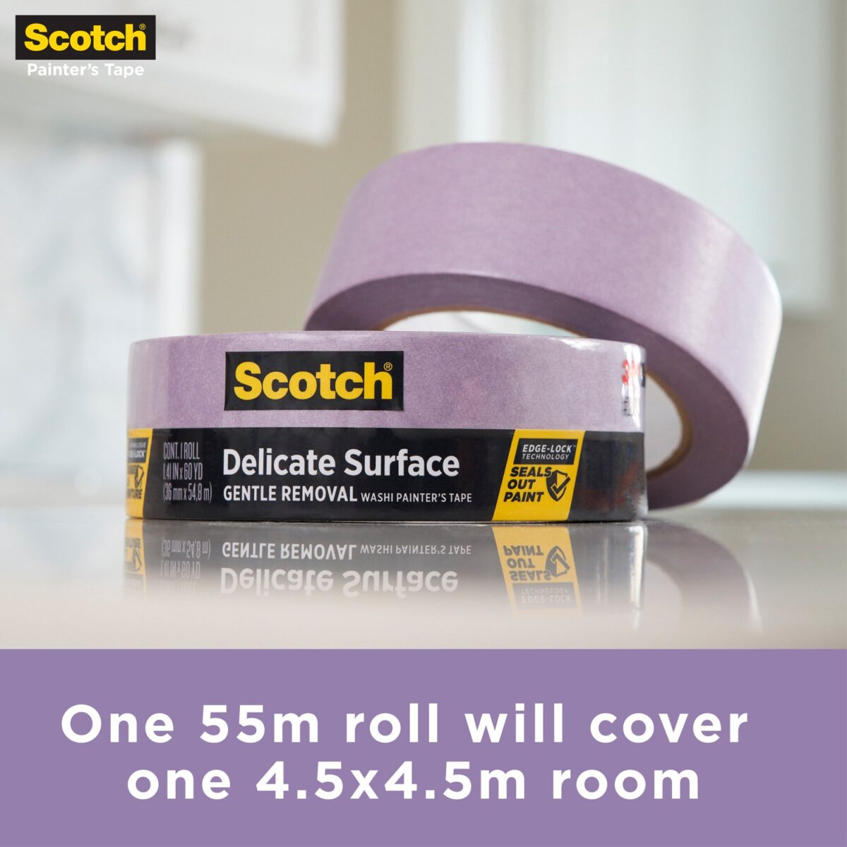 3M Scotch 2080 Delicate Surface Low Adhesion Masking Tape - Waterford ...